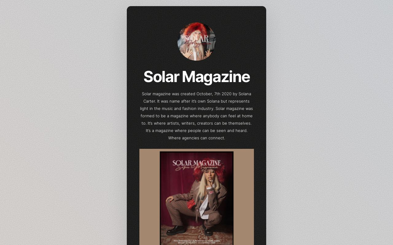 Solar Magazine